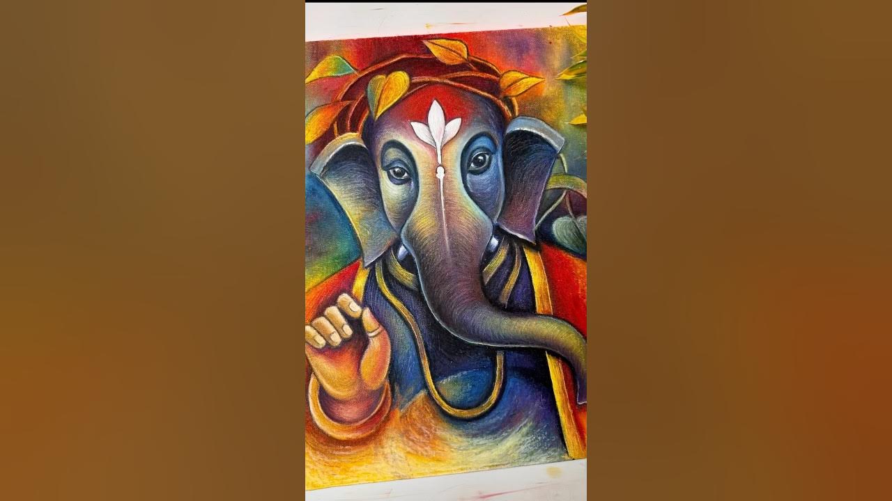 Shree Ganesha Drawing, #shorts #art #ganesha - YouTube