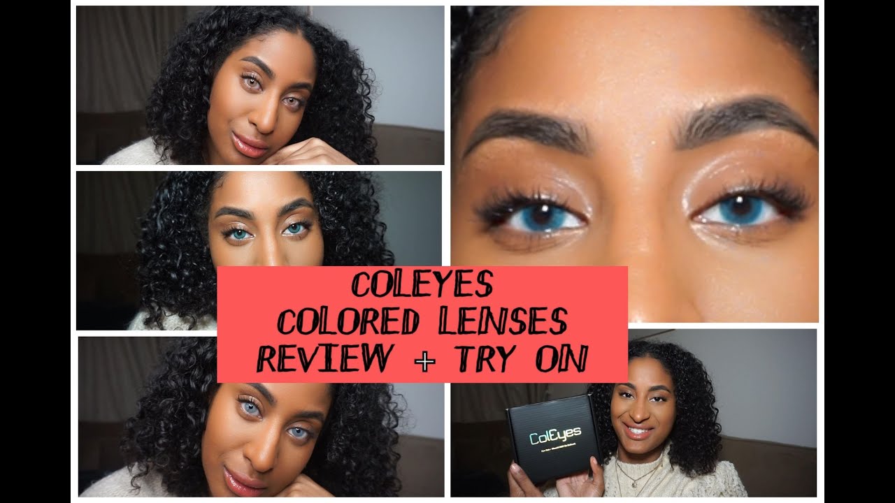 The most realistic contact lenses | COLEYES REVIEW - YouTube