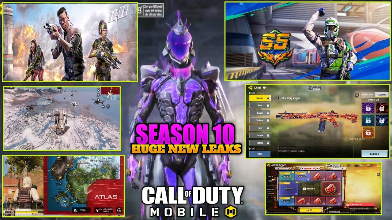 Season 10 Battle Pass, New Rank Reward Leaked Cod Mobile | New Season ...