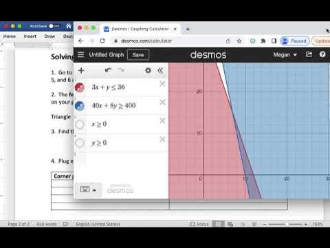 Section 5.3 Activity: Solving a Linear Programming Problem - YouTube