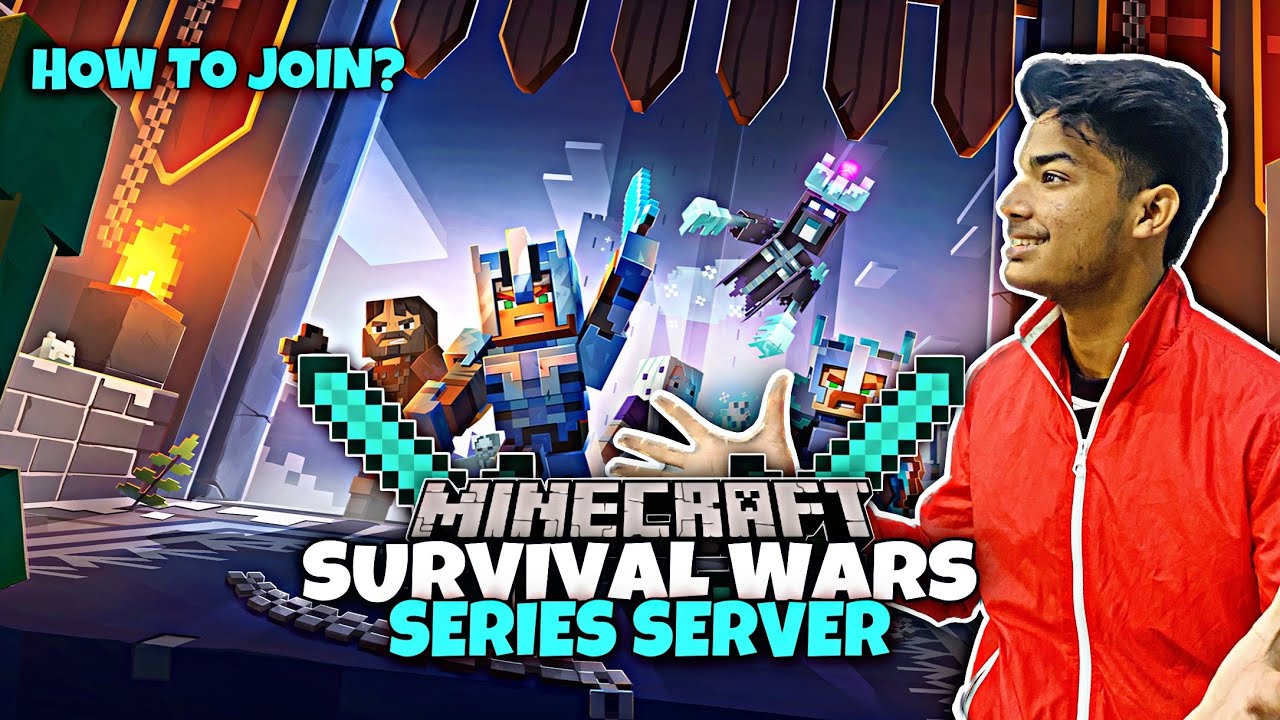 MINECRAFT SURVIVAL WARS🔥|| SURVIVAL WARS SERVER⚔️ || HOW TO JOIN? || #minecraft - YouTube