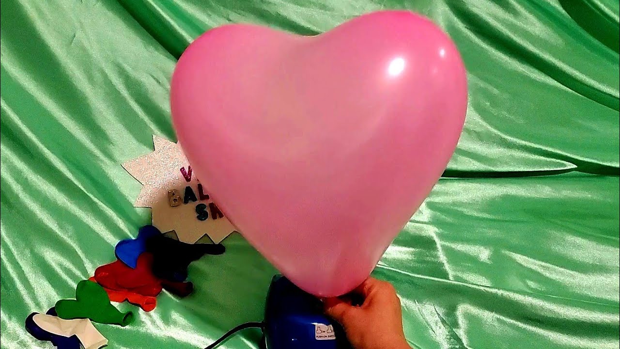 FUN HEART BALLOONS POP PART 5!!! - YouTube