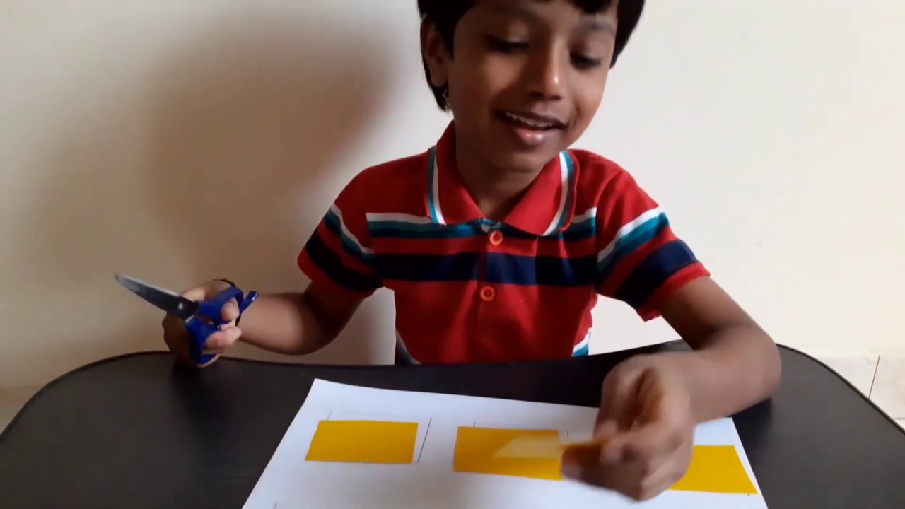 #STEMforkids STEM Activity on Fraction!!|Easy way to practice fraction ...