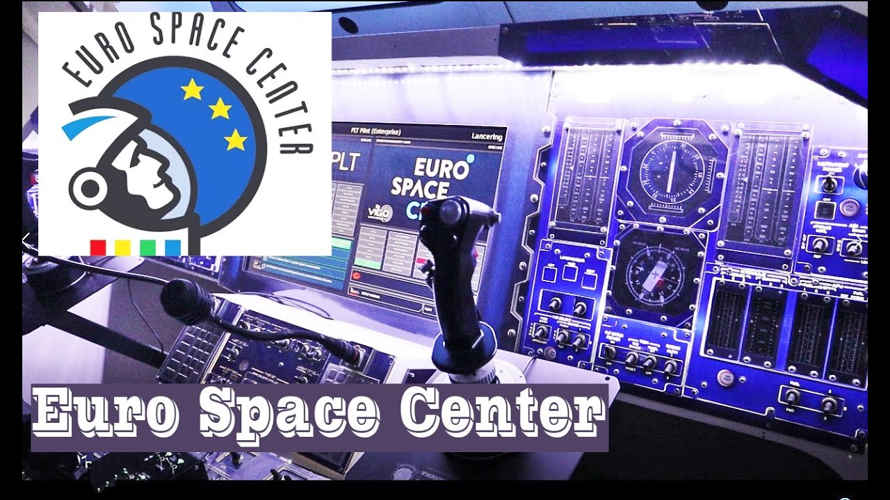 A l'Euro Space Center (pour sa réouverture) - YouTube