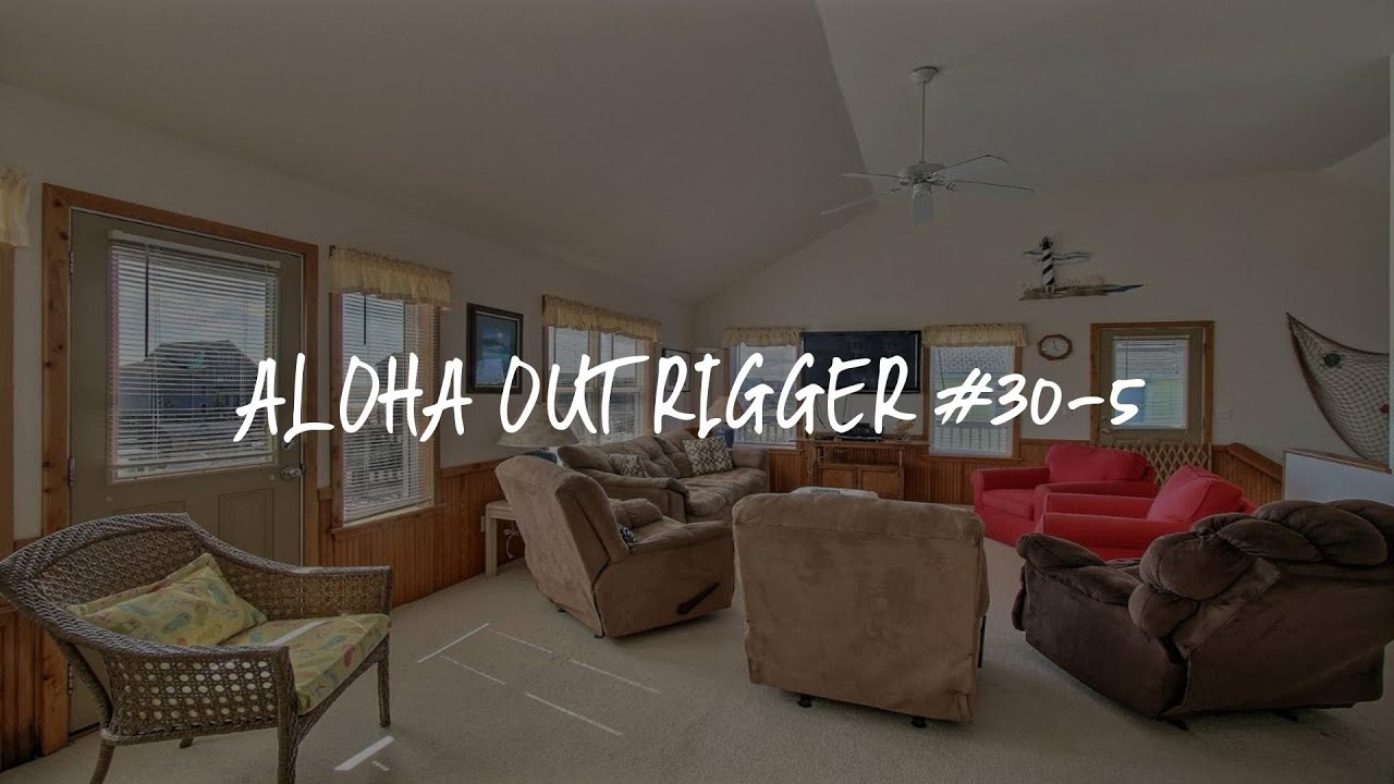 Aloha Outrigger #30-5 Review - Avon , United States of America - YouTube