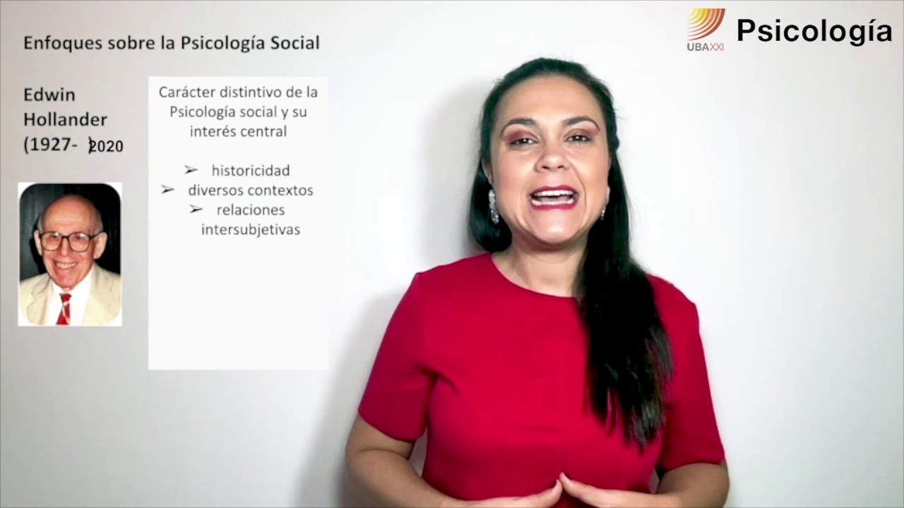 74. Psicología: Edwin Hollander - YouTube