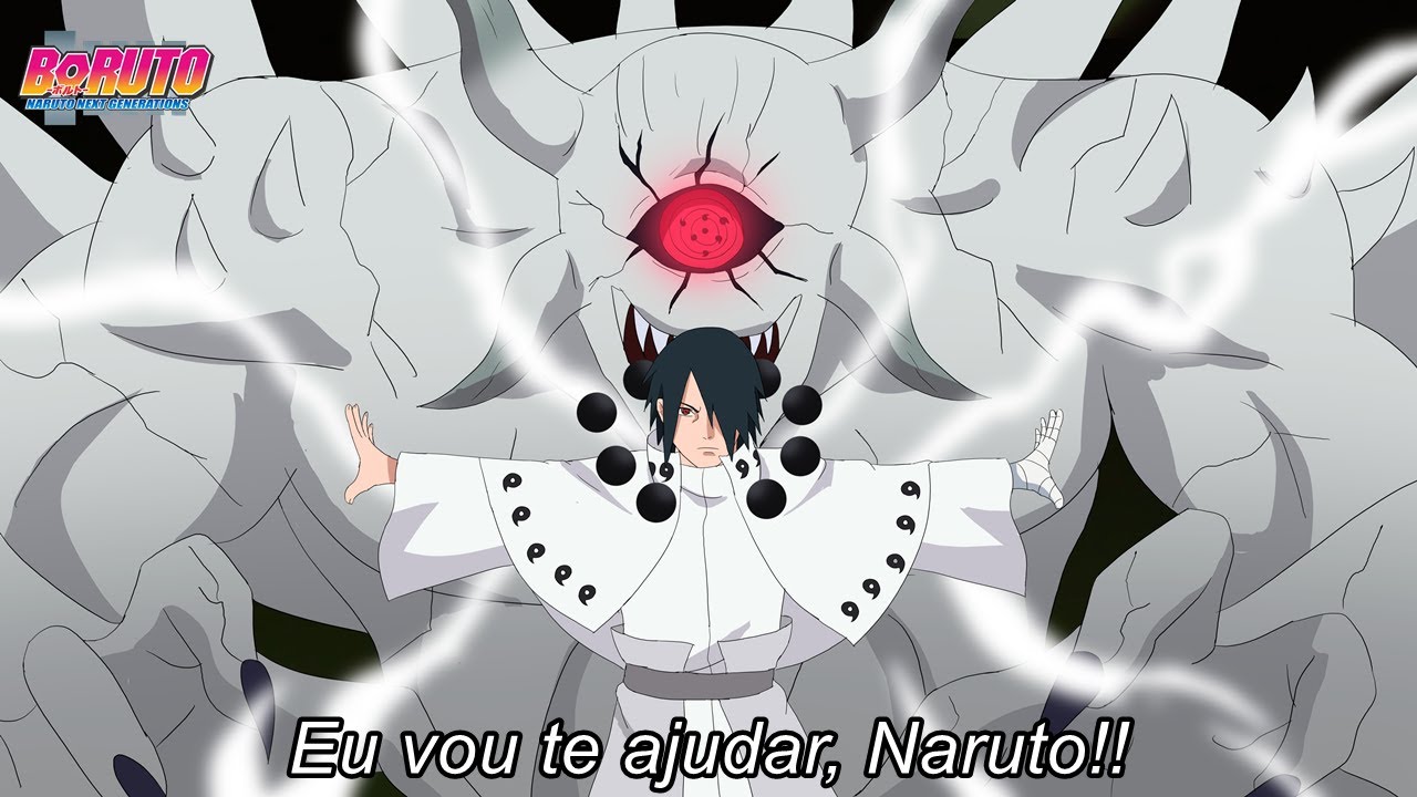 Sasuke revela como vai captura juubi a Besta de 10 Caudas para ajudar ...