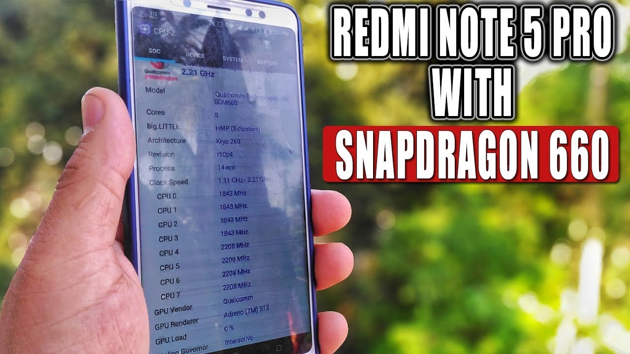 Convert Sd 636 to 660 on Your Redmi Note 5 Pro - instantly boost performance - YouTube