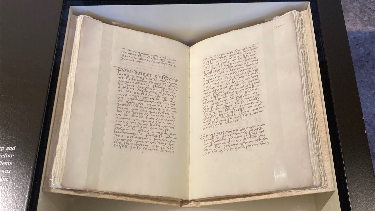 L’objet du mois : le livre de recettes de Maître Chiquart - YouTube