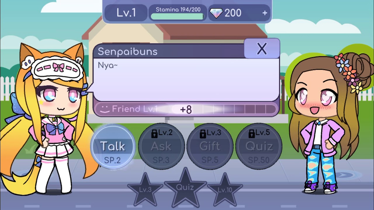 Making characters on gatcha life - YouTube