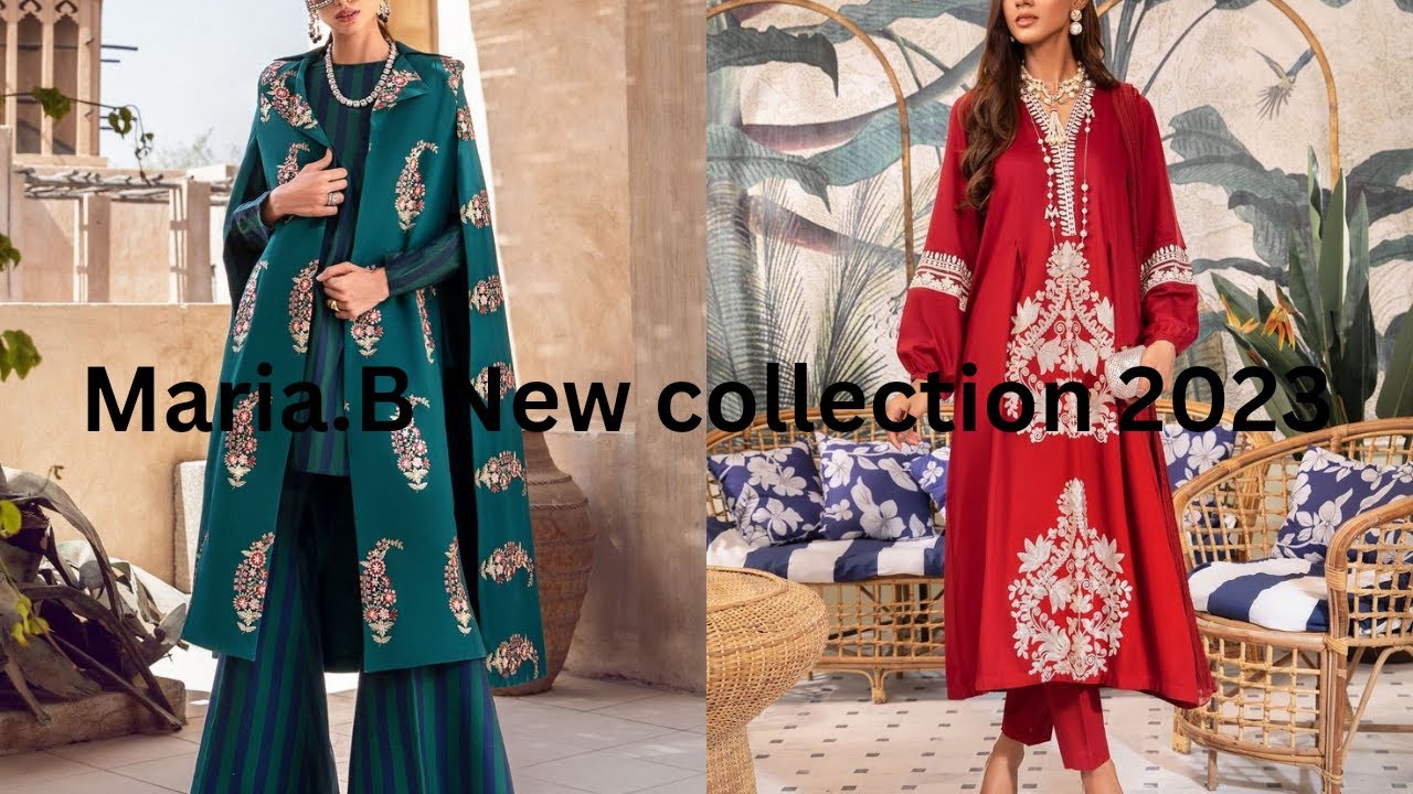 Maria B 2023|Maria B new collection 2023 new design - YouTube