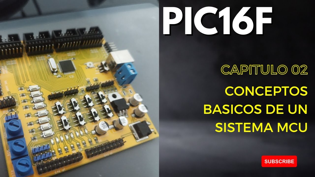 PROGRAMANDO PIC16F1939 CON LENGUAJE C DESDE CERO - CONCEPTOS BASICOS DE UN MCU - YouTube