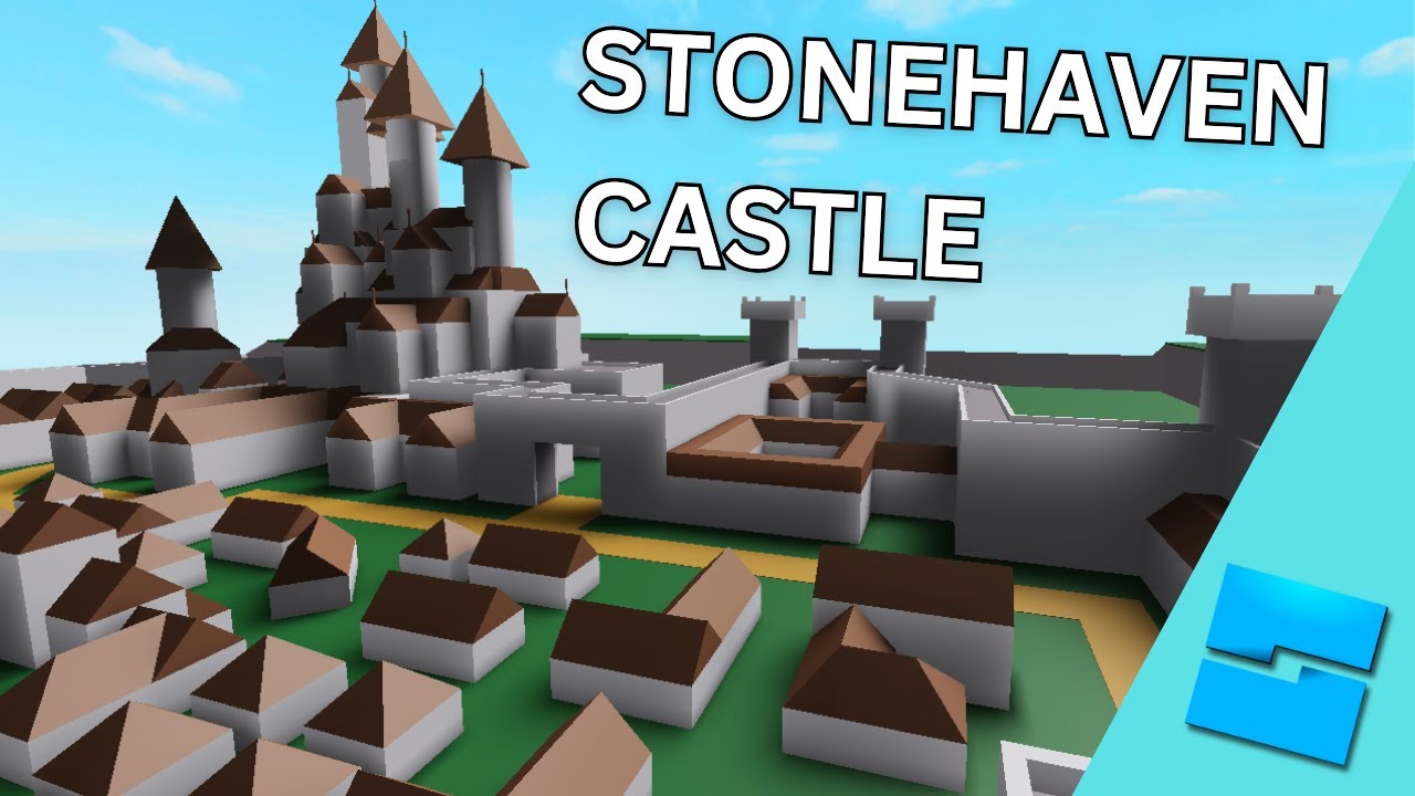 Castle Speedbuild Roblox Studio - City Layout - YouTube