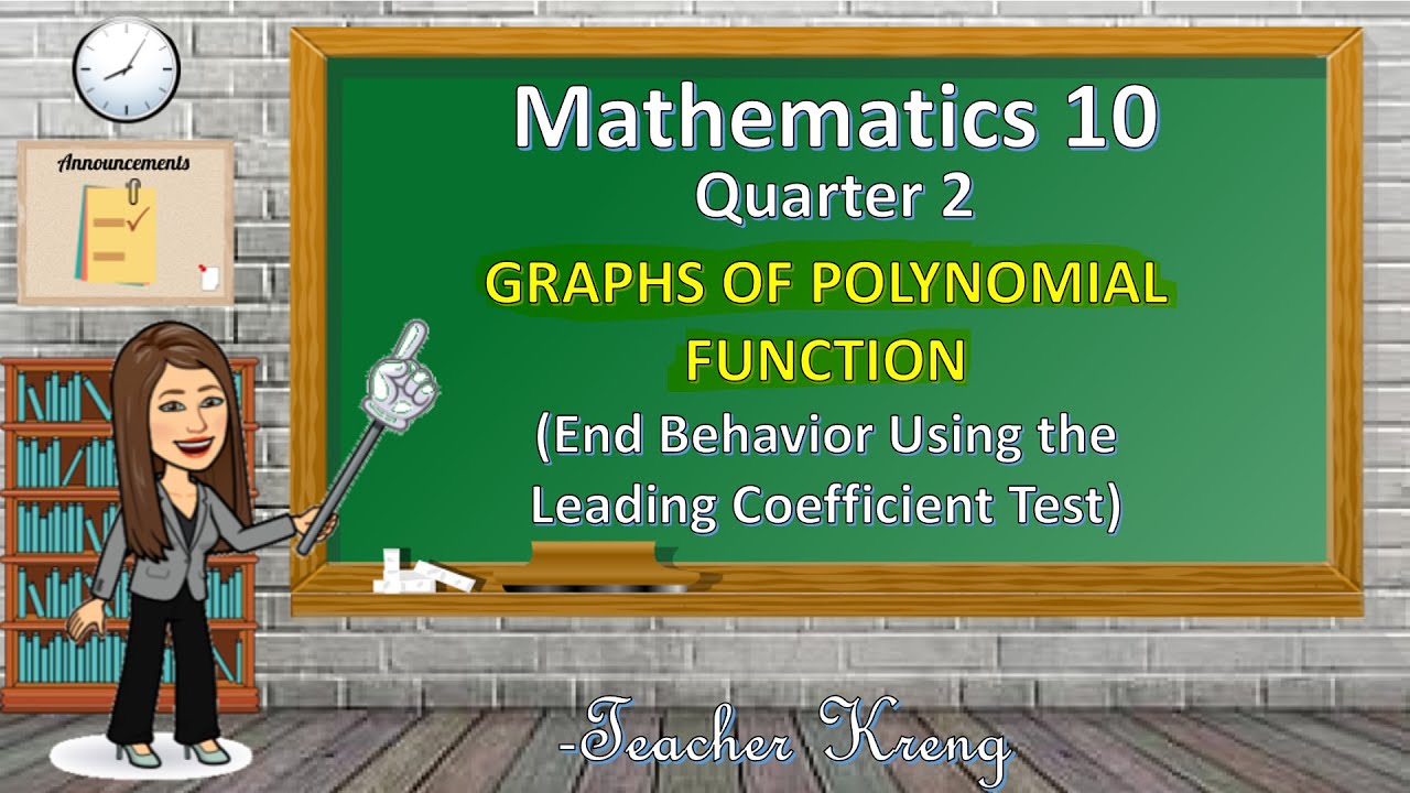 Math 10 Q2 Graphs End Behavior Tagalog - YouTube