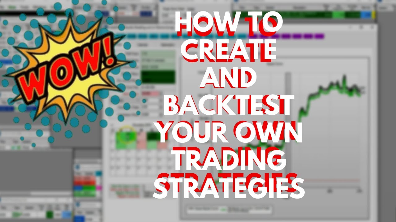 How To Backtest Your Own Trading Strategy And Optimize It With Tradeideas Youtube