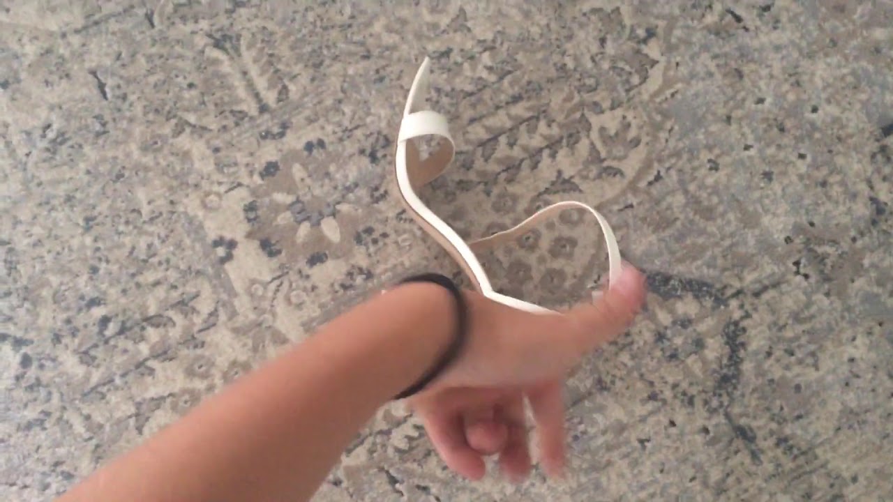 How to throw a high heel shoe - YouTube