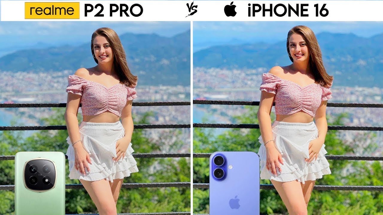 Realme P2 Pro 5G Vs iPhone 16 Camera Test & Comparison - YouTube