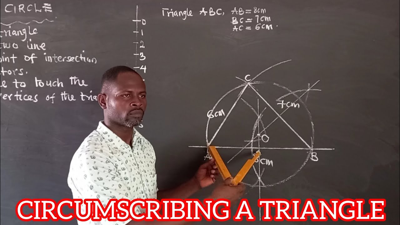 Circumscribed Circle || Geometric Construction || Menalights tv - YouTube