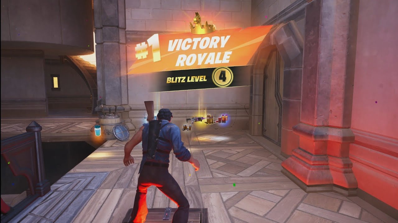 Fortnite Blitz Royale Xbox Series S Gameplay 863 Solo Ash Williams Skin ...