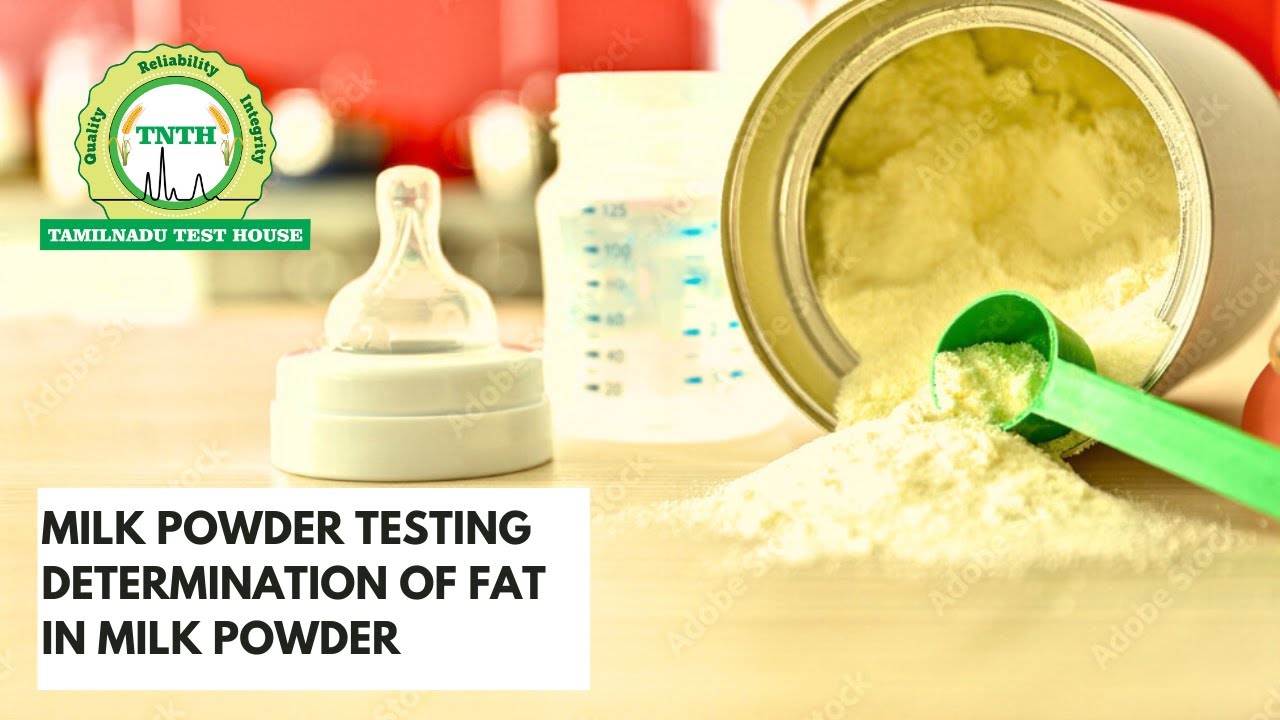 Determination of Fat in Milk Powder| Food Testing | Fat Testing - YouTube
