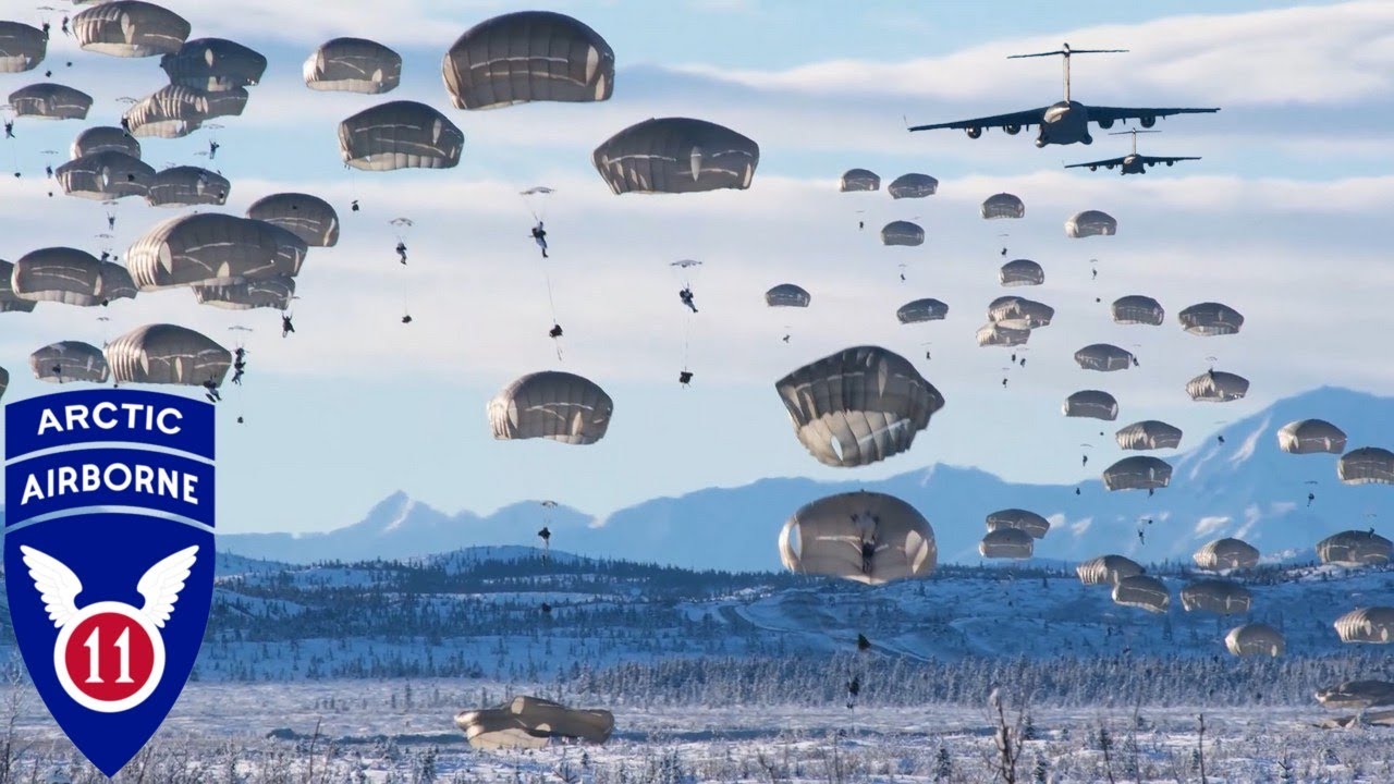 US Army. 11th Airborne Division "Arctic Angels" during exercises in ...