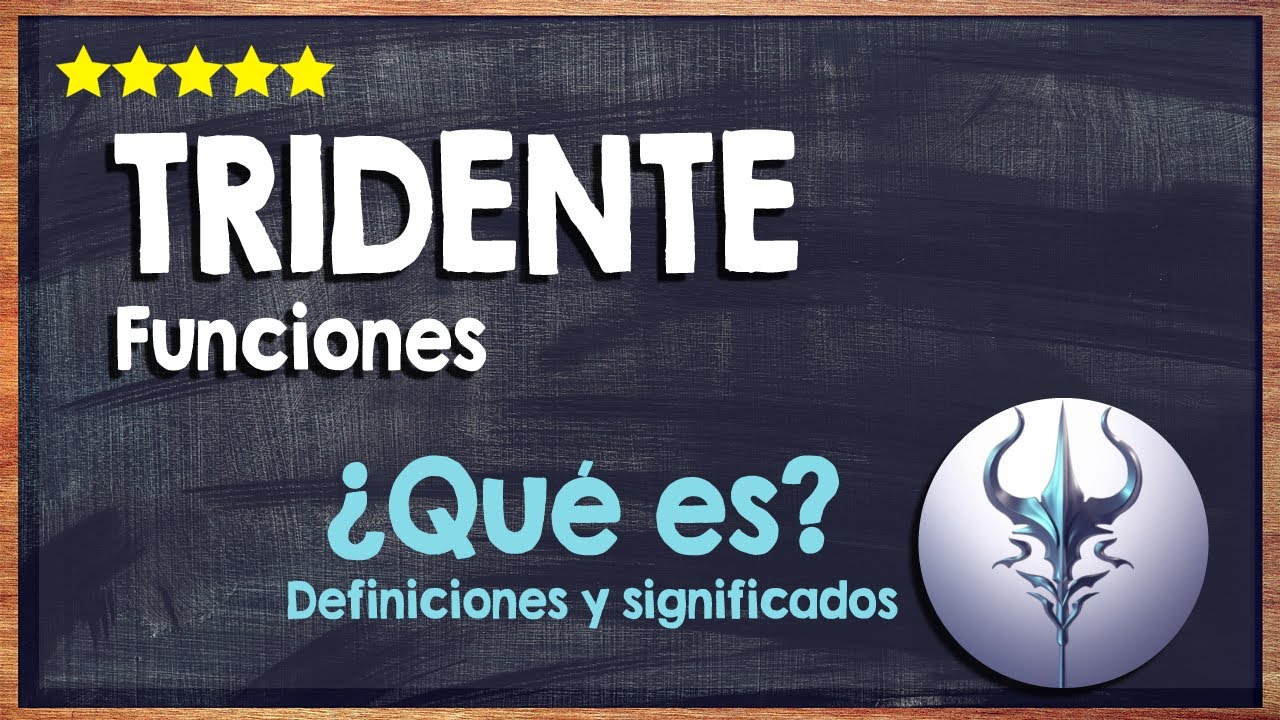 🙏 ¿Qué es un Tridente? - Conoce la Función de Tener un Tridente 🙏 - YouTube
