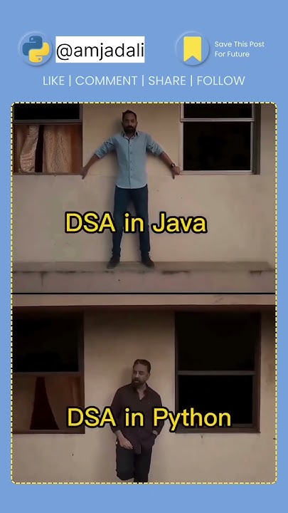 DSA in Java vs DSA in Python - YouTube