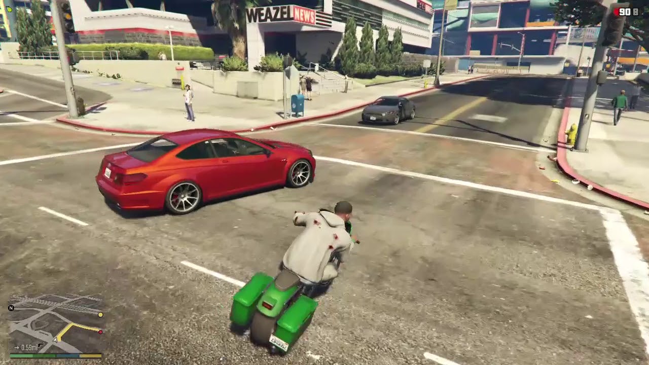 Gta 5taking Fight With Ballas Gang Gta 5 Gameplay Mission Episode 5 Master Saksham Youtube