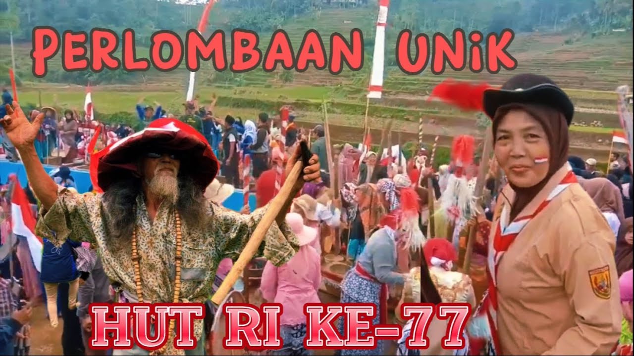 LOMBA NUTU PARE DI DESA BOJONG BANJARWANGI LOMBA AGUSTUSAN PALING UNIK@NITIKURISORANGAN03 - YouTube