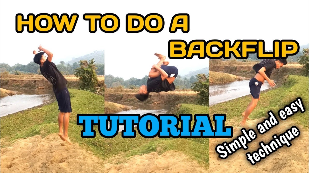 Backflip tutorial / how to do backflip / easy and simple way - YouTube