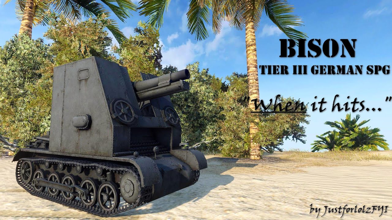 World of Tanks - BISON Review & Gameplay - YouTube
