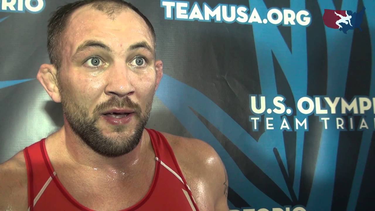 Jake Clark after Olympic Trials semis win at 85 kg - YouTube