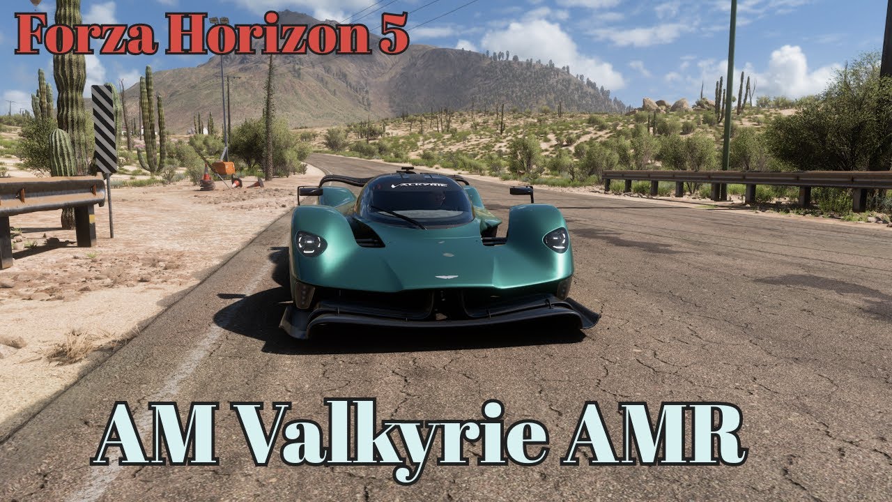 Racing with the AM Valkyrie AMR on Highland Climb - YouTube