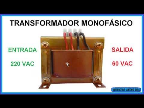 Polaridad del transformador monofásico - YouTube