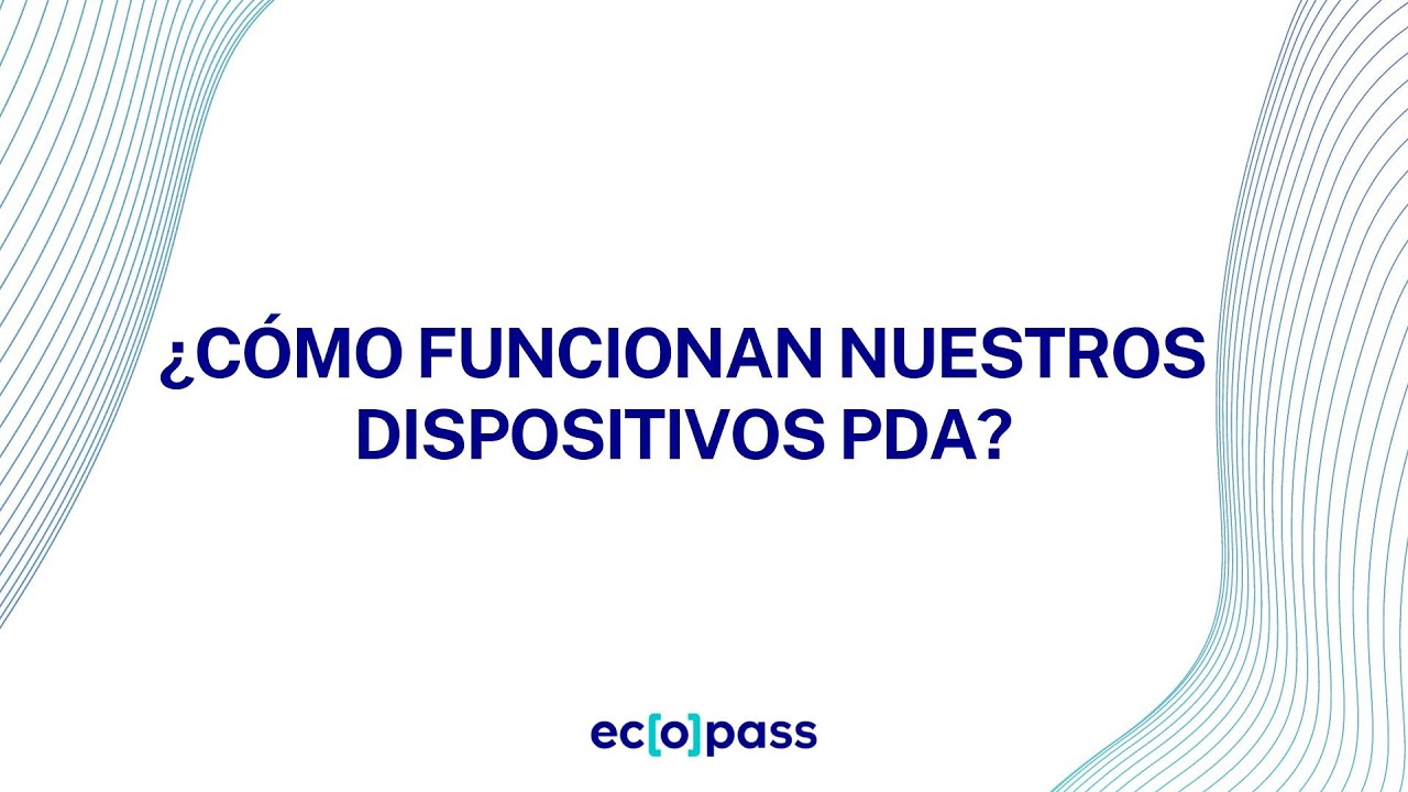 ¿Cómo funcionan nuestros dispositivos PDA? - YouTube