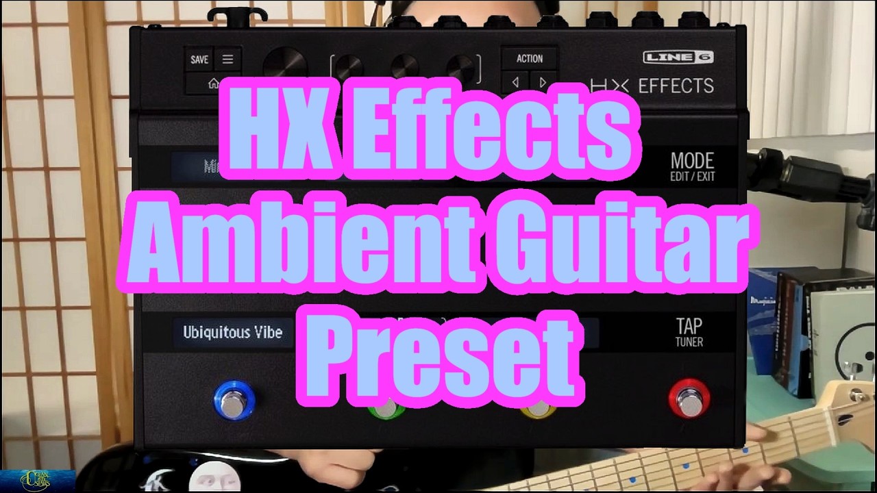 How To Create An Ambient Guitar DREAM POP Preset Patch In LINE 6 HX Effects - YouTube
