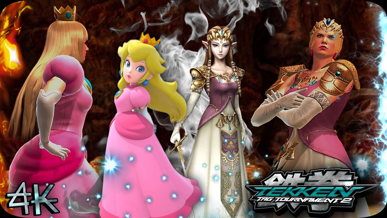 Nina ( Princess Zelda ) & Lili ( Princess Peach ) Ultra Hard UHD 4K 60 ...