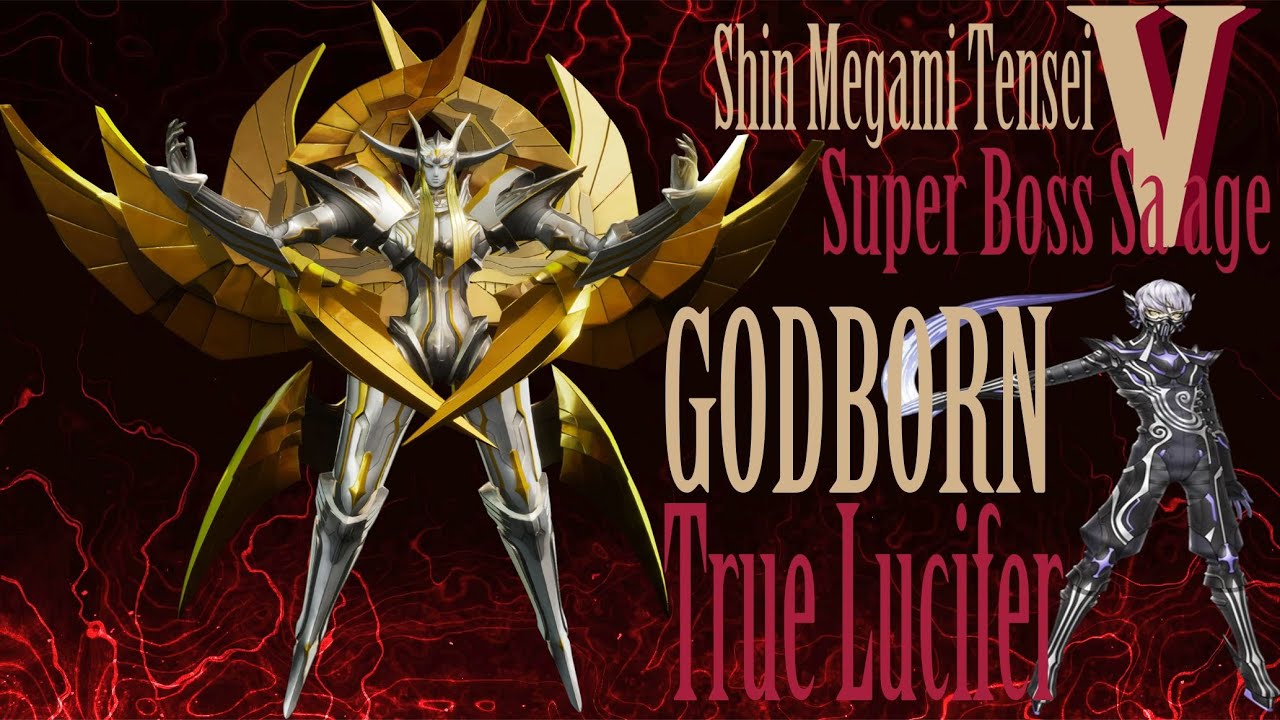 Shin Megami Tensei V: Vengeance - True Lucifer | Super Boss Savage ...