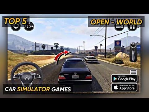 Top 5 Best Open World Car Simulator Games 2023 - YouTube