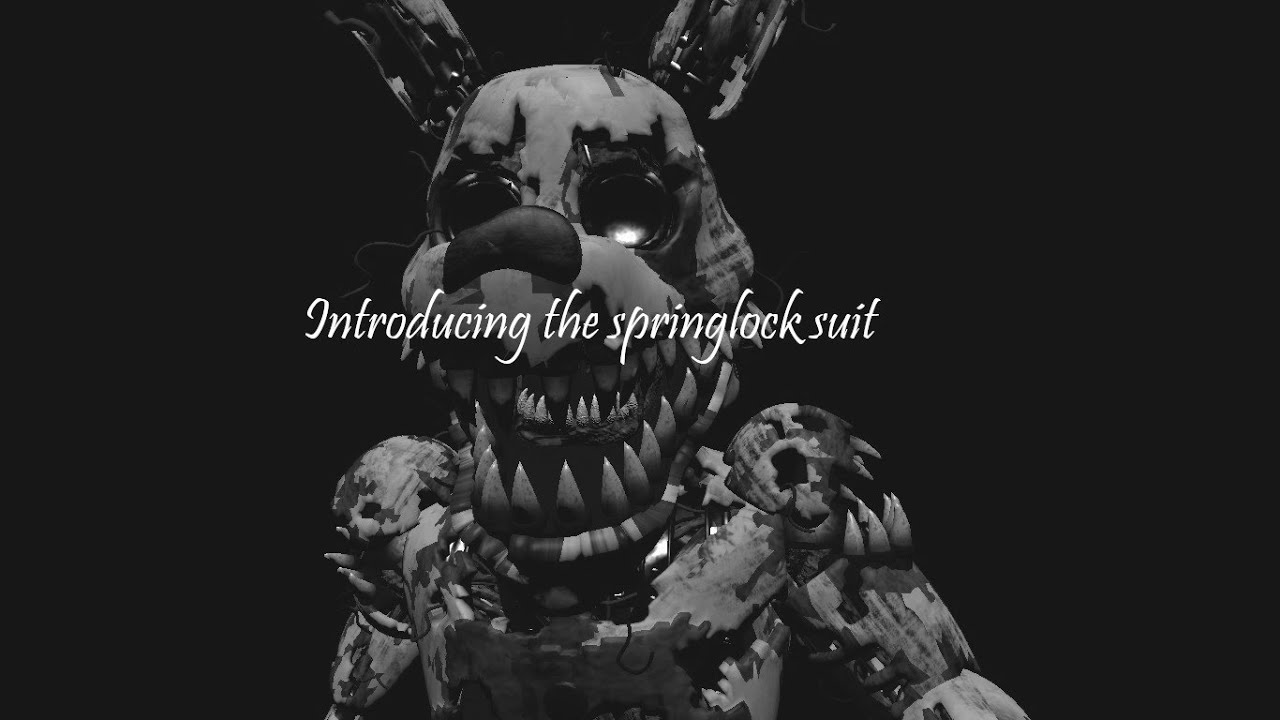 Introducing the springlock suit fnaf vhs - YouTube