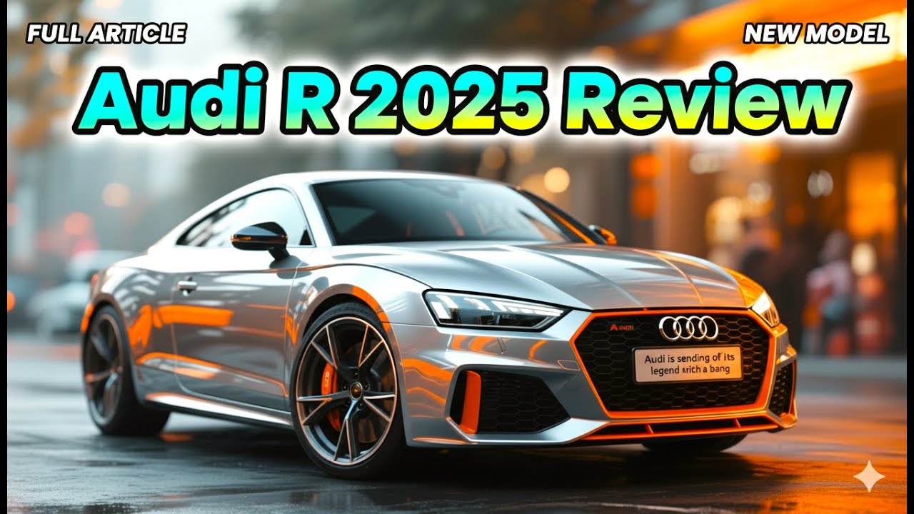 Audi R8 2025 Final Edition | Last Naturally Aspirated V10 Supercar ...