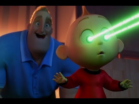 Incredibles 2 - JACK JACK powers scene |Funny Moments | Incredibles 2 ...