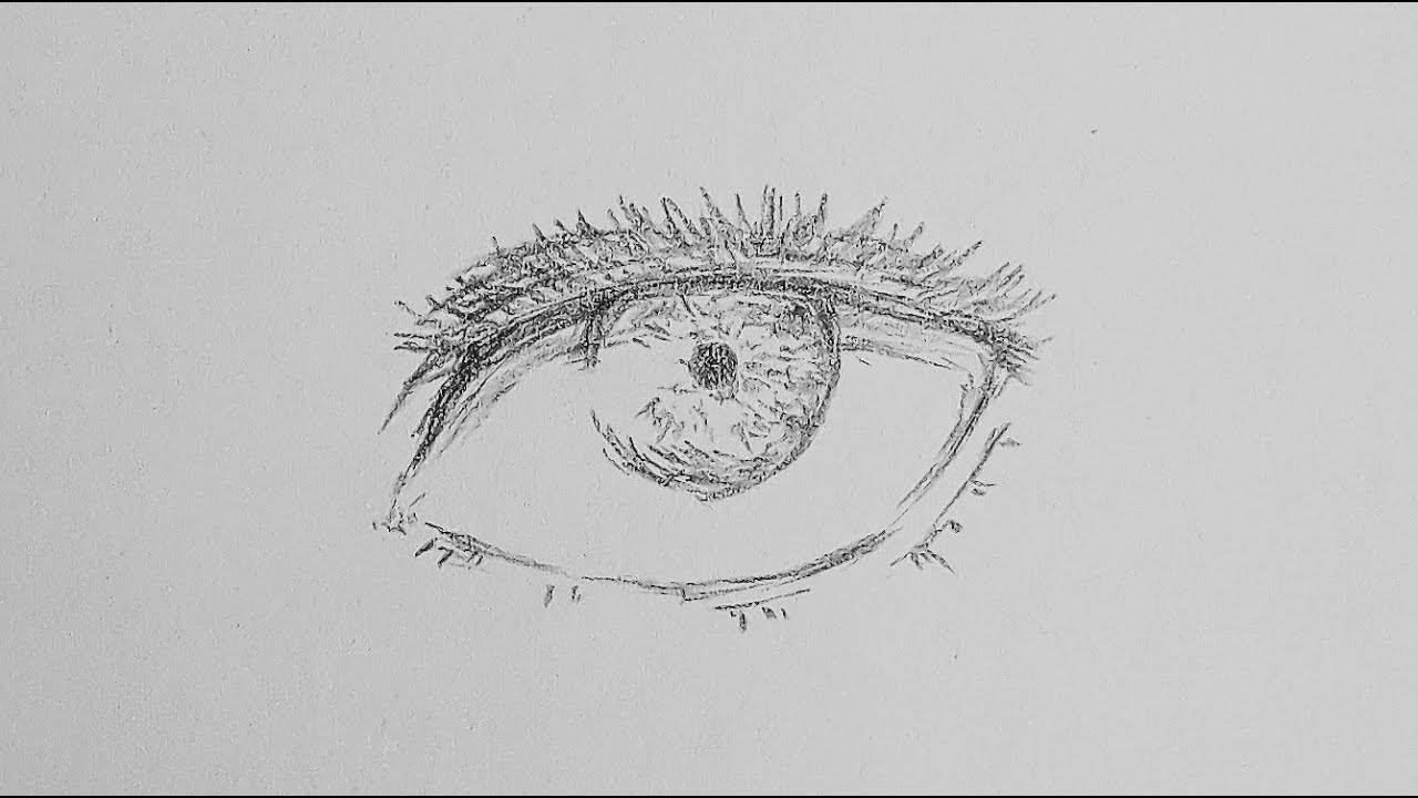 Satoru Gojo eye drawing - YouTube