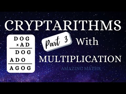 CRYPTARITHM with Multiplication DOGxAD - YouTube