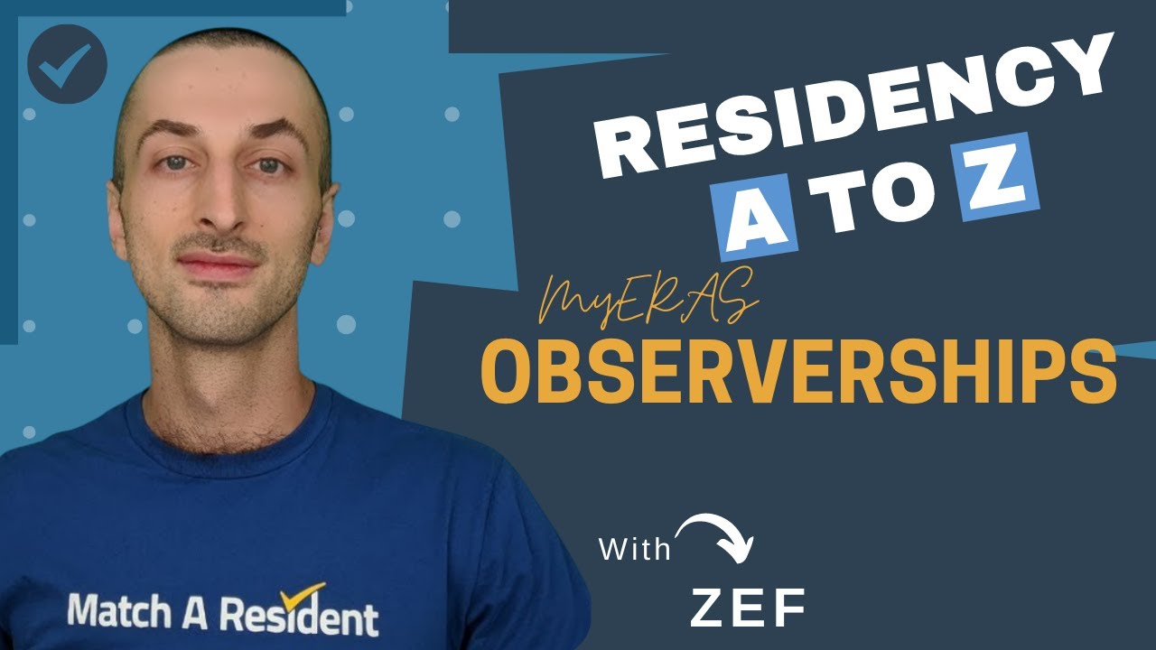 MyERAS Application: Are Observerships Work or Volunteer Experiences ...