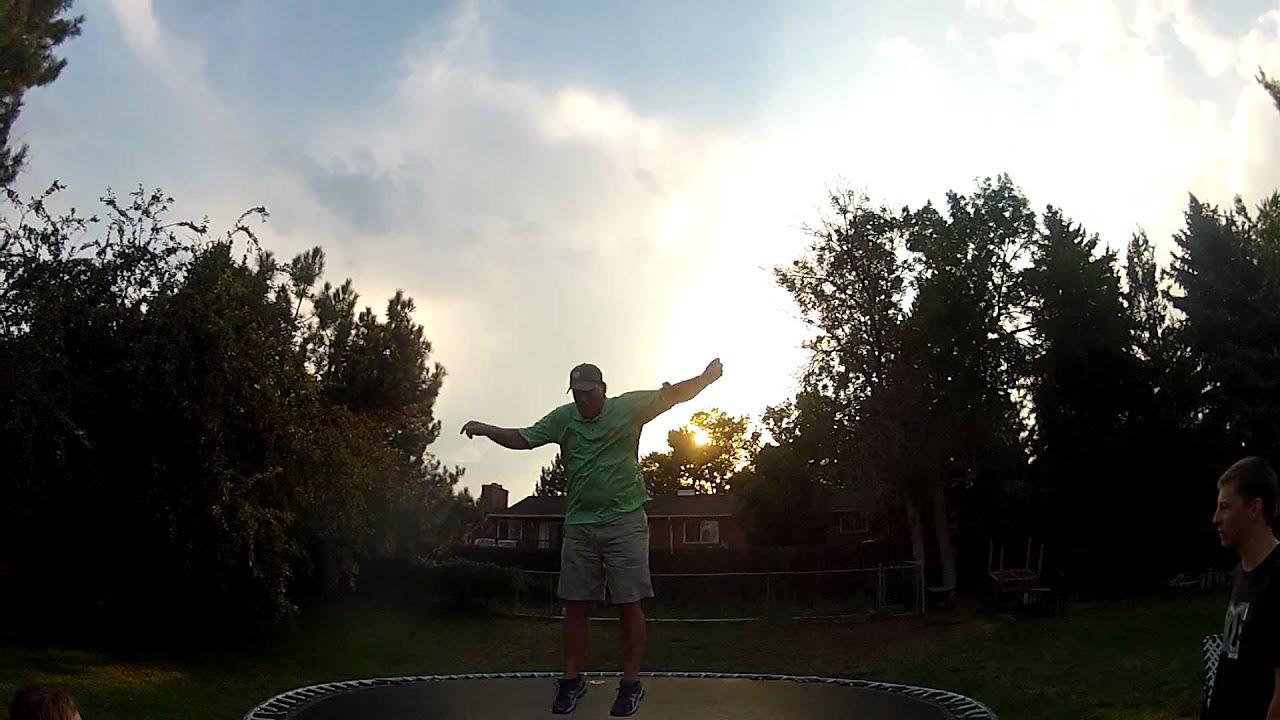 Old fat man doing backflip - YouTube