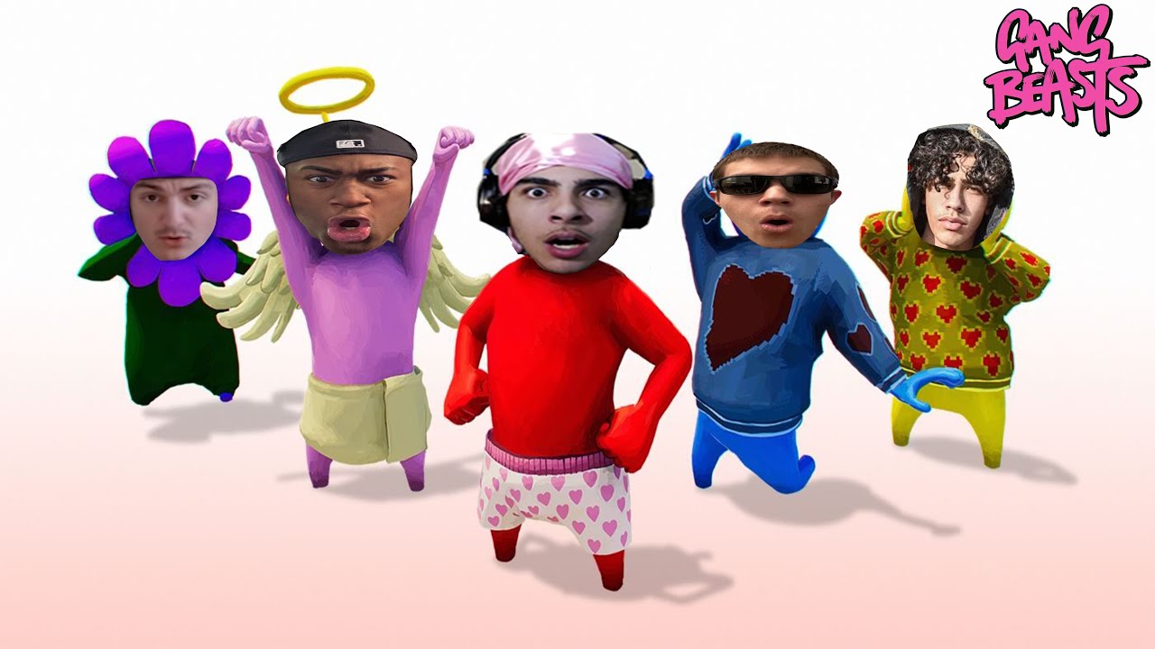 THE MOST CHAOTIC GANG BEAST LOBBY EVER - YouTube