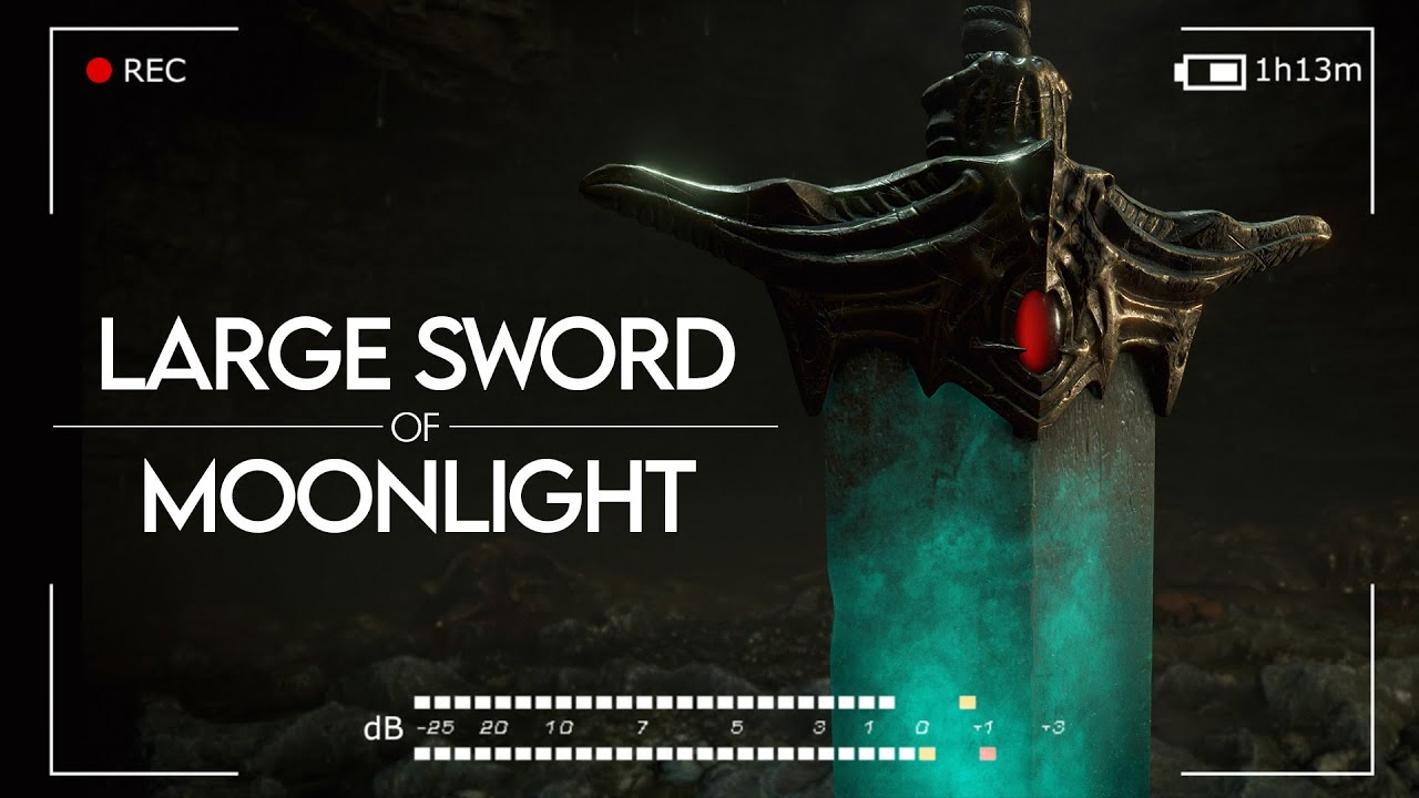 Demon's Souls Remake | Large Sword of Moonlight - YouTube