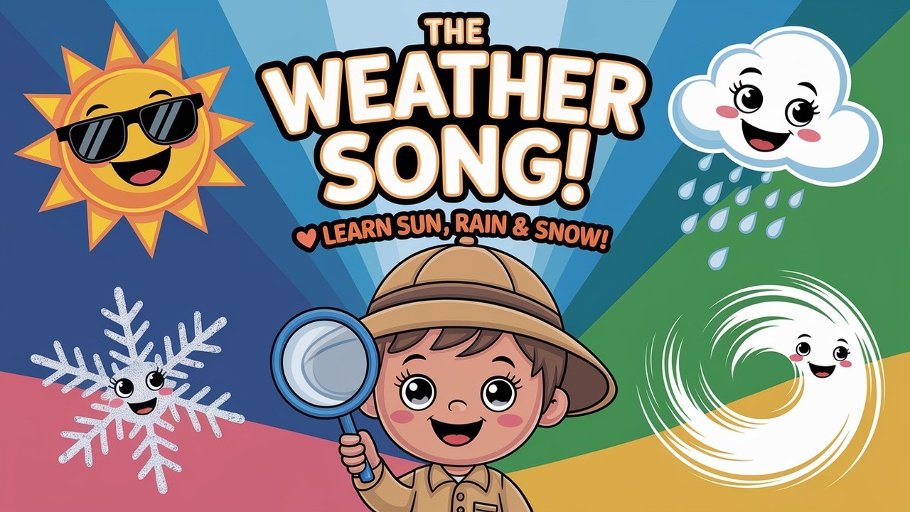 Fun Weather Song Makes Learning MAGICAL For Kids! - YouTube