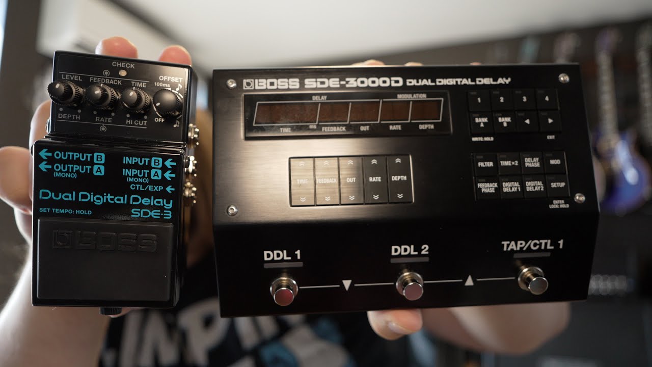 BOSS SDE-3 vs SDE-3000: Which should you buy in 2025? - YouTube